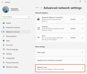 How to Fix a Missing Wi-Fi Option in Windows 11 - ThatTechSite